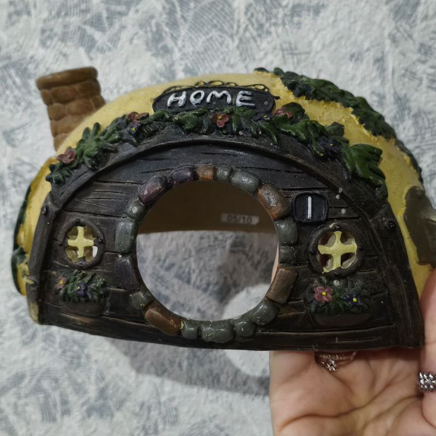 Домик для грызунов глиняный