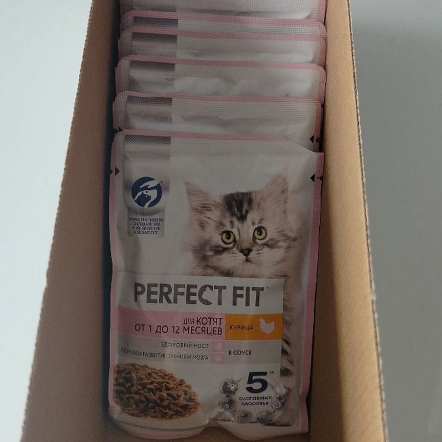 Perfect fit для котят влажный корм 19шт