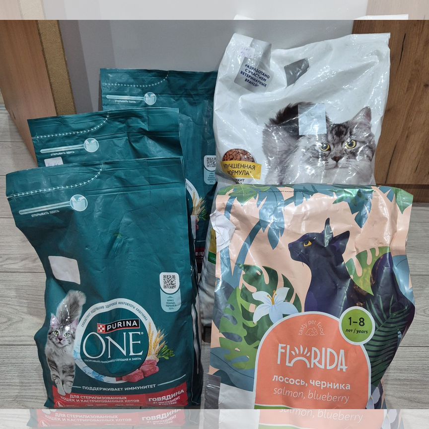 Корм для кошек Purina one Perfect Fit Florida