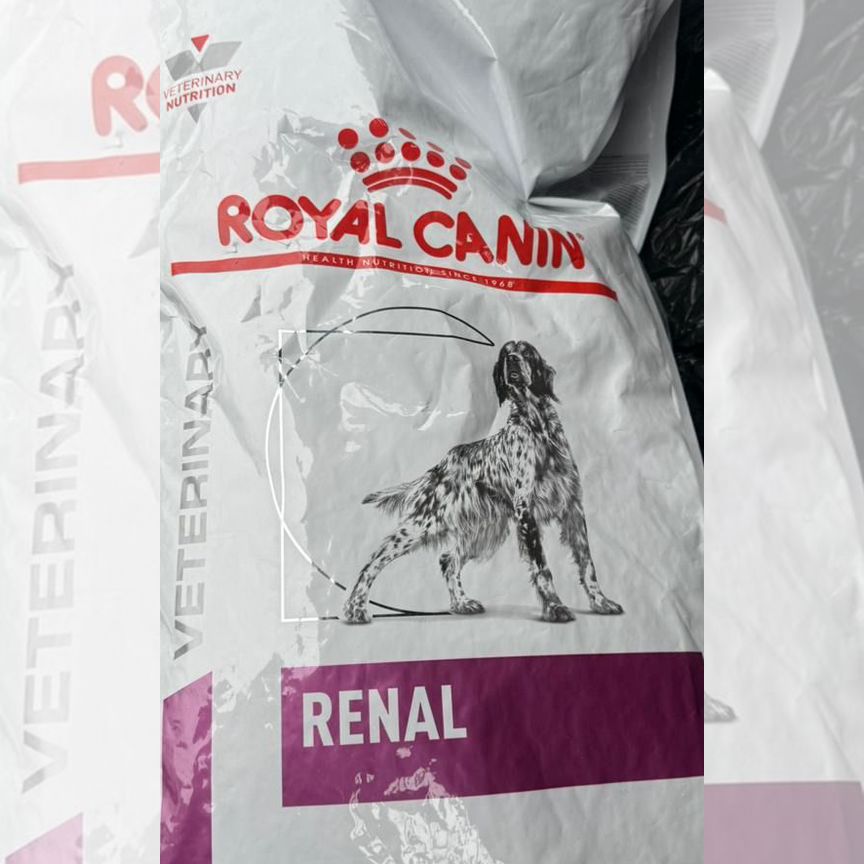 Royal canin renal для собак 14 кг