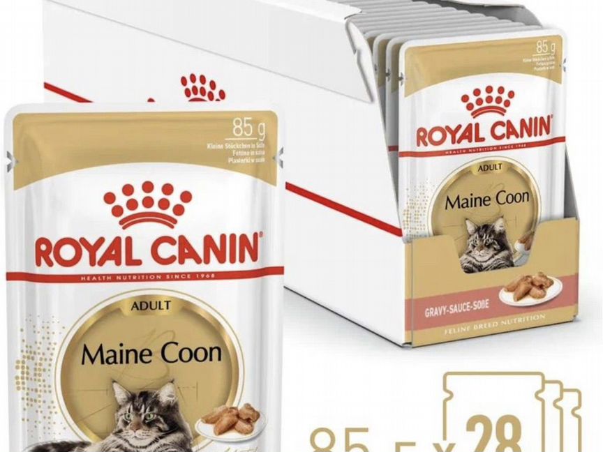 Влажный корм для кошек royal canin Maine Coon