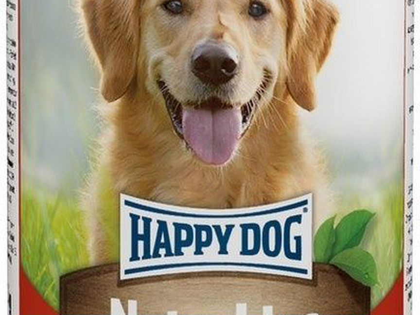 Happy dog кусочки в фарше для собак: телятина с ин