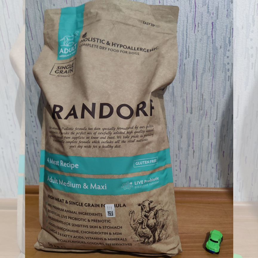 Корм для собак Grandorf 10кг 4 мяса