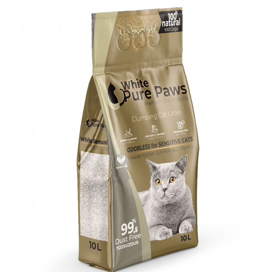 Оптом Наполнитель для котов туалета 10л Pure