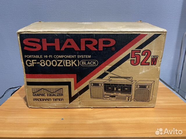 Sharp GF 800 черный, новый полный комплект купить в Москве ...