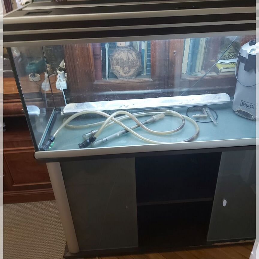 Аквариум aquatlantis на 225 л. с тумбой