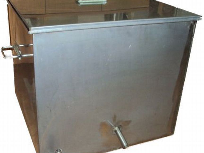 Воскотопка паровая 30 л из нержавейки на 6 рамок