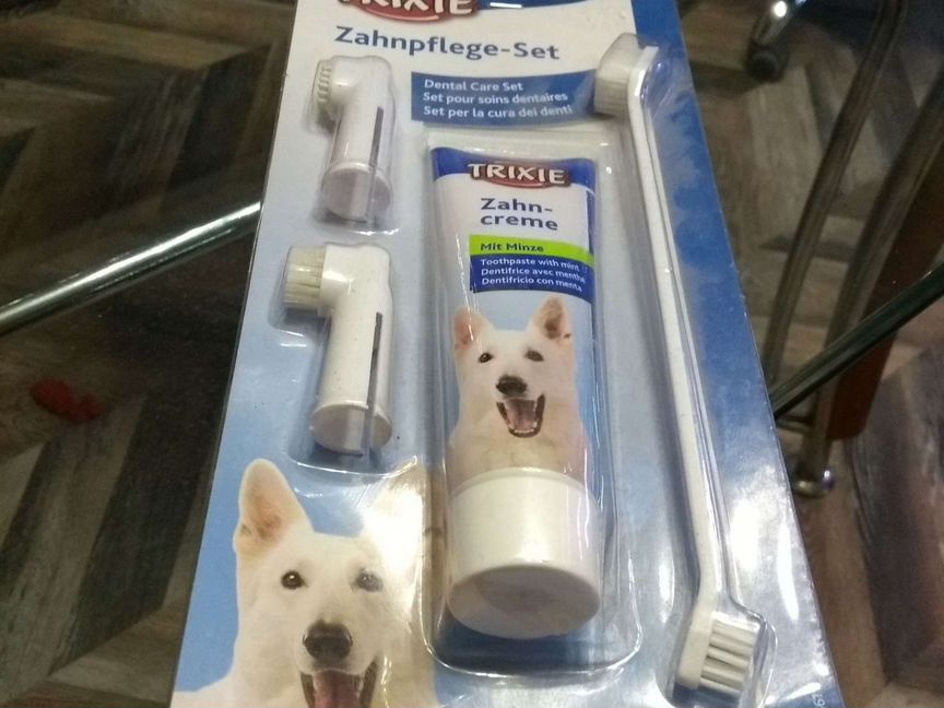Набор для ухода за зубами собак