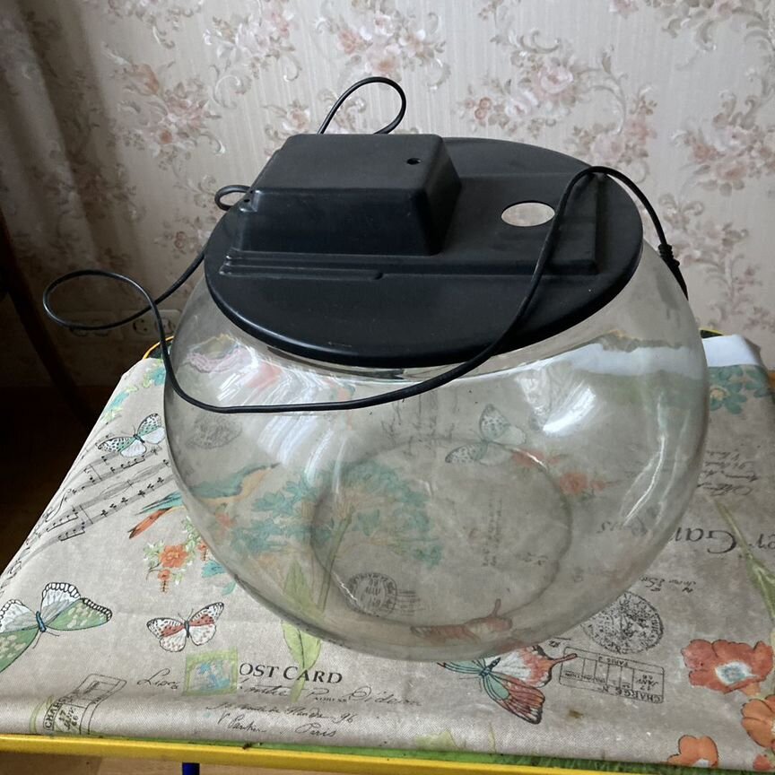 Аквариум круглый с подсветкой