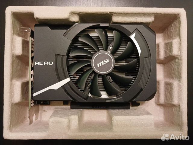 MSI Radeon RX 560 aero ITX OC 4GB купить в Москве | Электроника | Авито