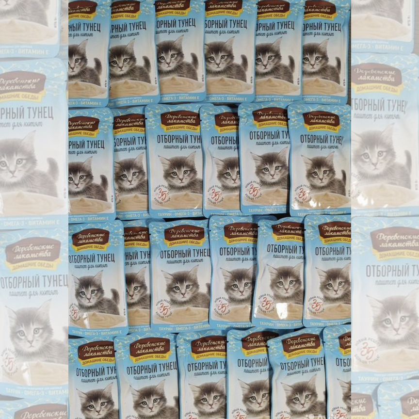 Влажный корм для кошек Деревенские лакомства