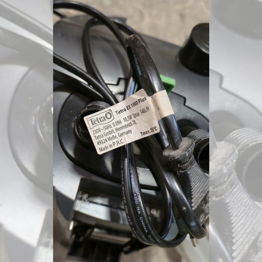 Внешний фильтр tetra ex 1000 plus