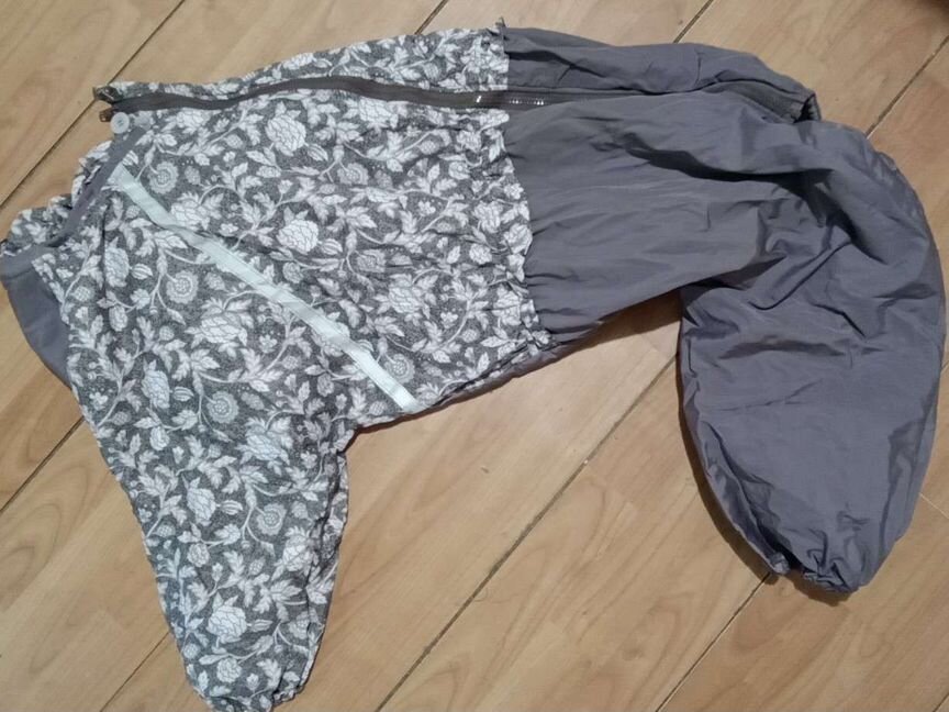 Тёплый комбинезон для крупных собак для девочки