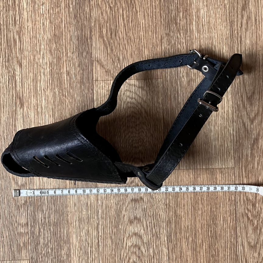 Намордник кожаный для крупной собаки ZooMaster