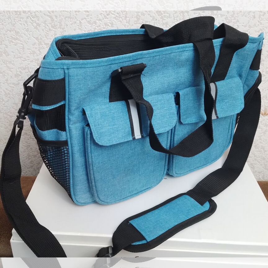 Тканевая сумка -переноска для домашних животных