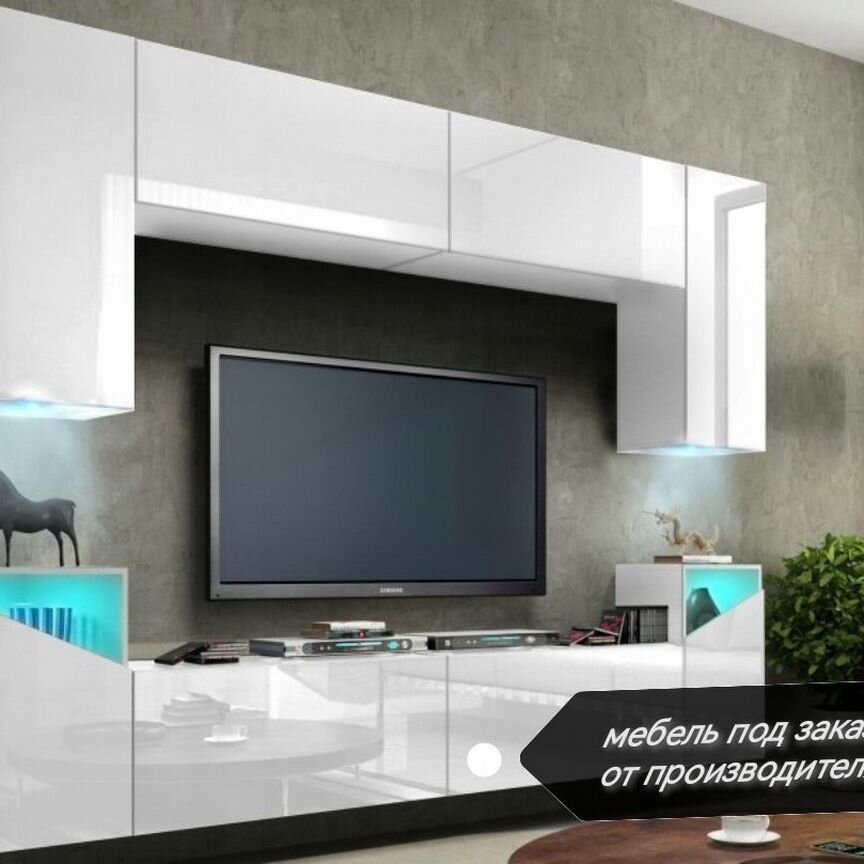 Современные Стенки в гостиную под заказ
