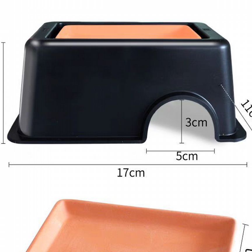 Новый домик для укрытия и увлажнения гекконов