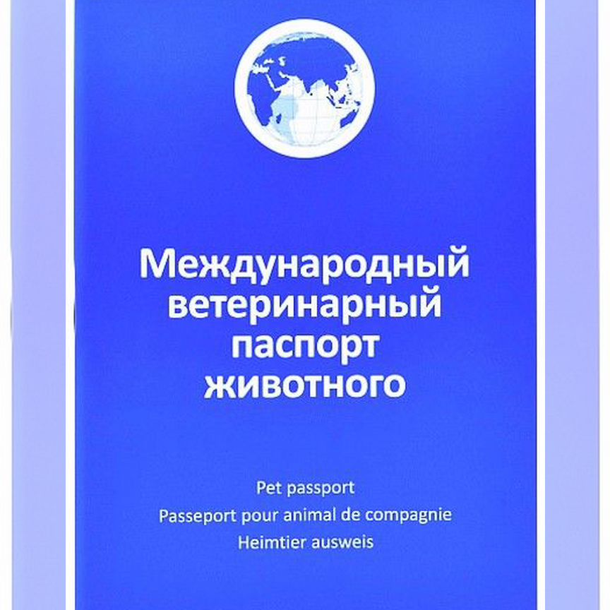 Ветеринарный паспорт международный универсальный
