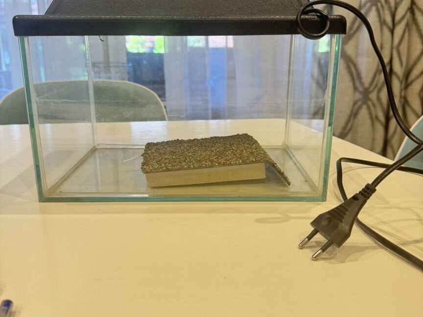 Аквариум для черепах и рыбок