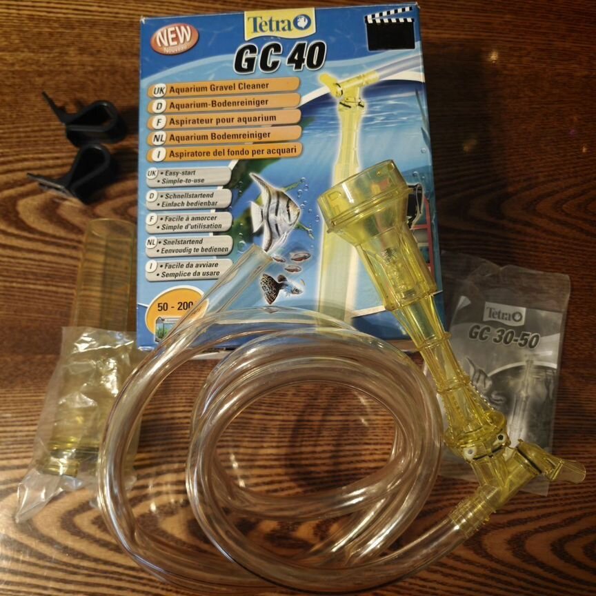 Tetra GC40 грунтоочиститель (сифон)