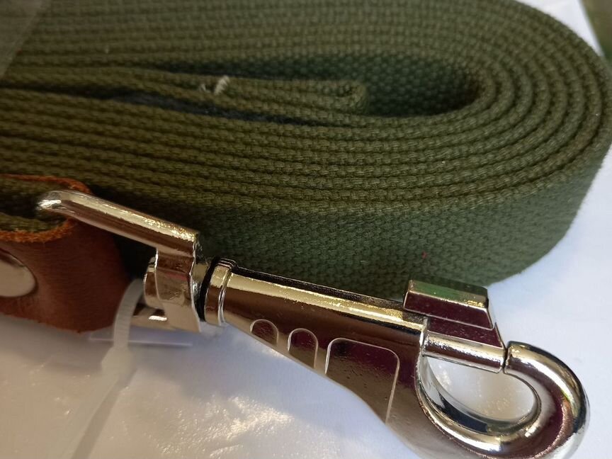 Поводок брезент, 3м*2см для собак