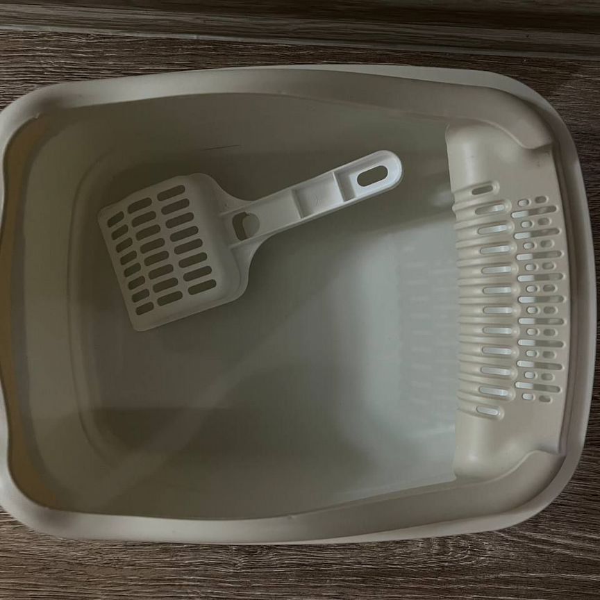 Лоток для кошек с лопаткой