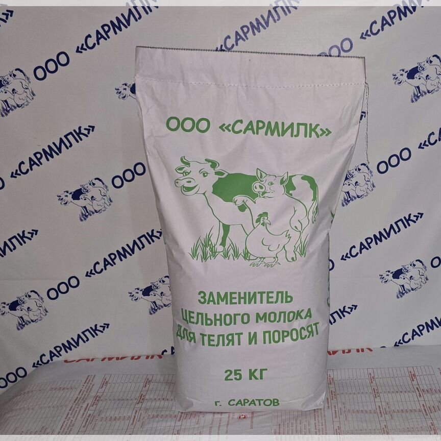 Зцм. Заменитель цельного молока 12% 25кг