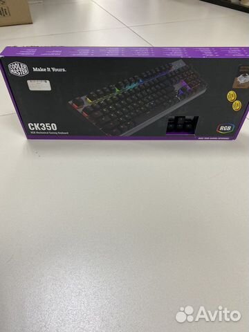 Игровая клавиатура Cooler Master CK-350 купить в Санкт-Петербурге ...