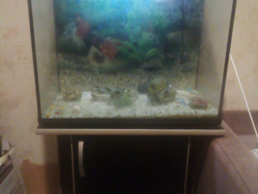 Аквариум 90 литров со всем барахлом