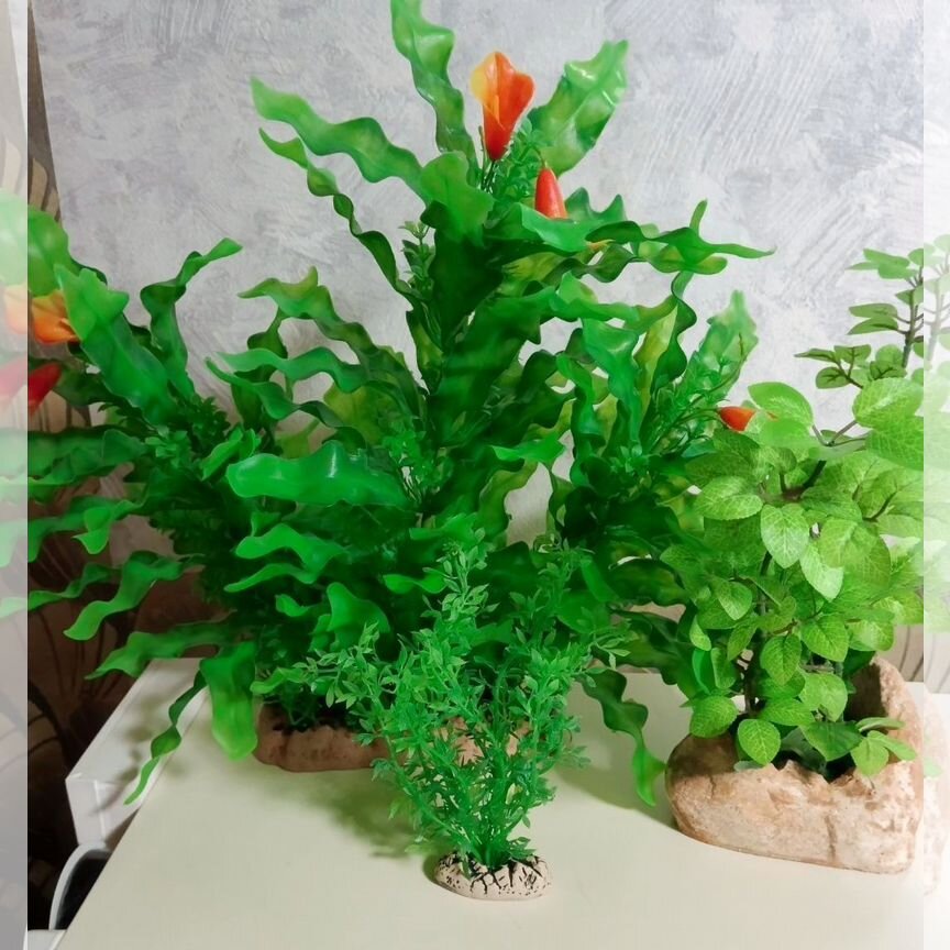 Искусственные растения для аквариума