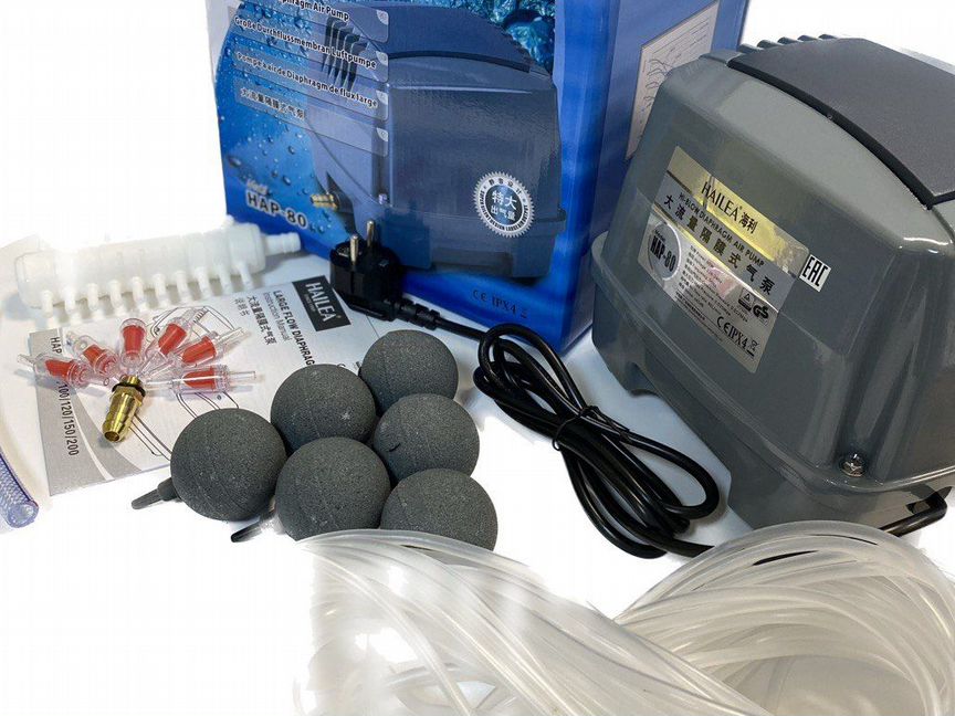 Мембранный компрессор Hailea HAP 80 - комплект