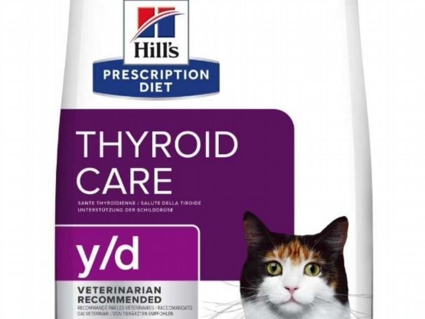 Корм для кошек Hill's Thyroid y/d