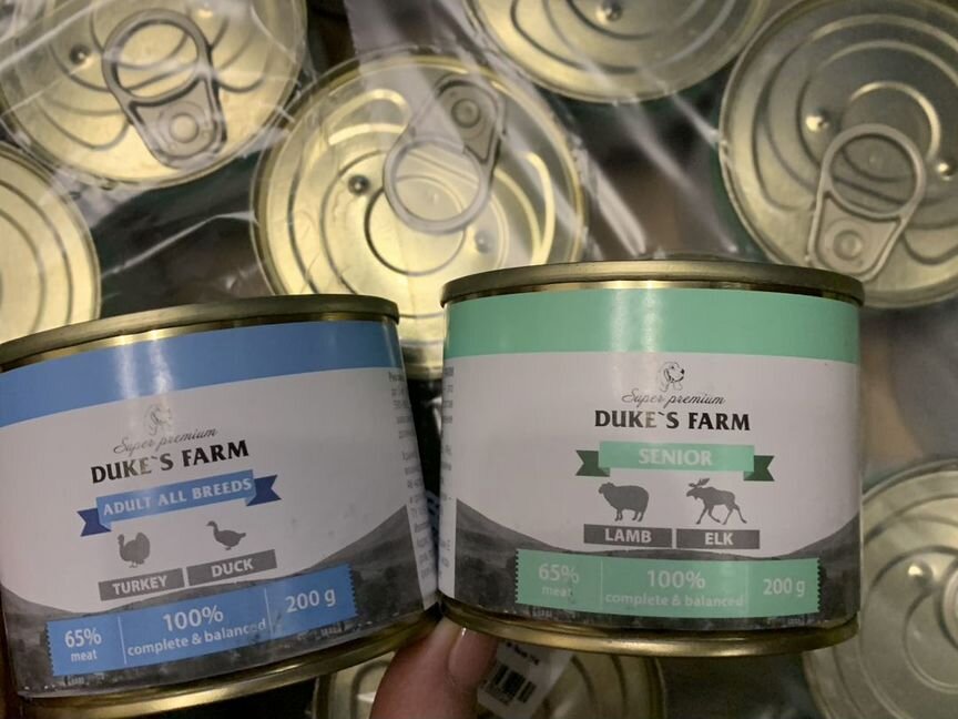 Корм для собак Dukes Farm