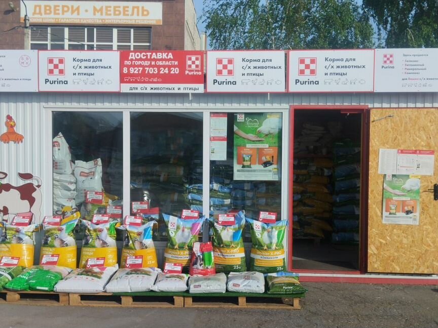 Корма для животных и птиц Purina