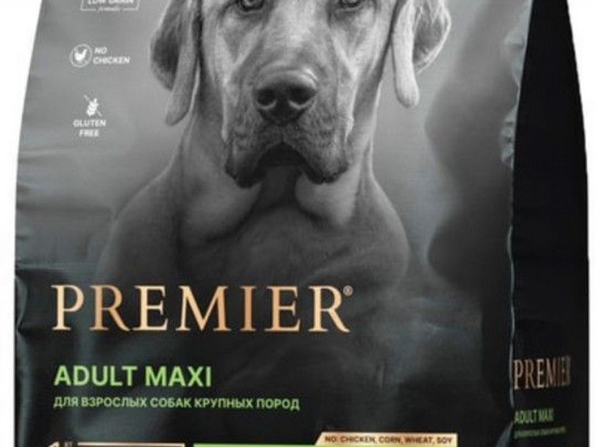 Premier Dog Lamb&Turkey adult Maxi 3 кг