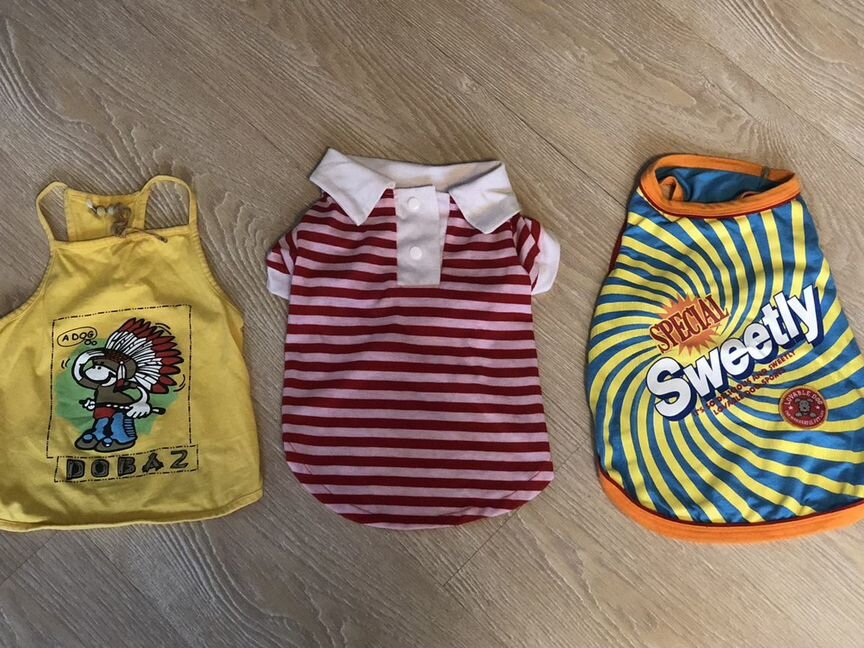 Одежда маечки для собак