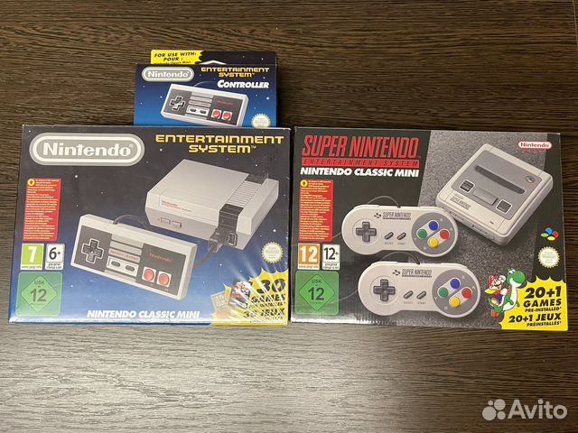 Nes mini, snes mini (Nintendo classic mini) купить в Москве ...