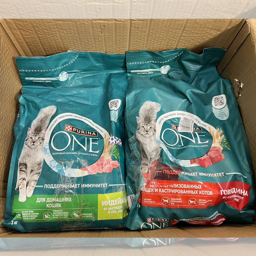 Корм для кошек пурина ван 3 кг (Purina One)