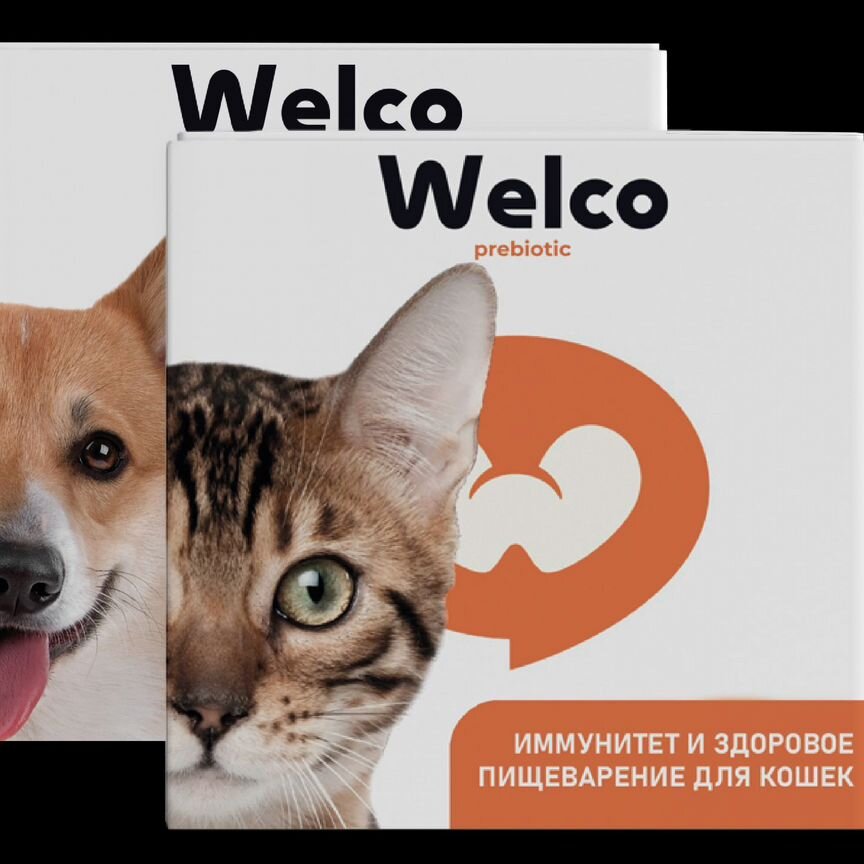 Пребиотики Welco для кошек и собак