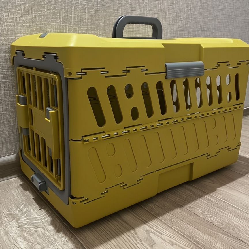 Переноска для кошки и маленькой собаки складная