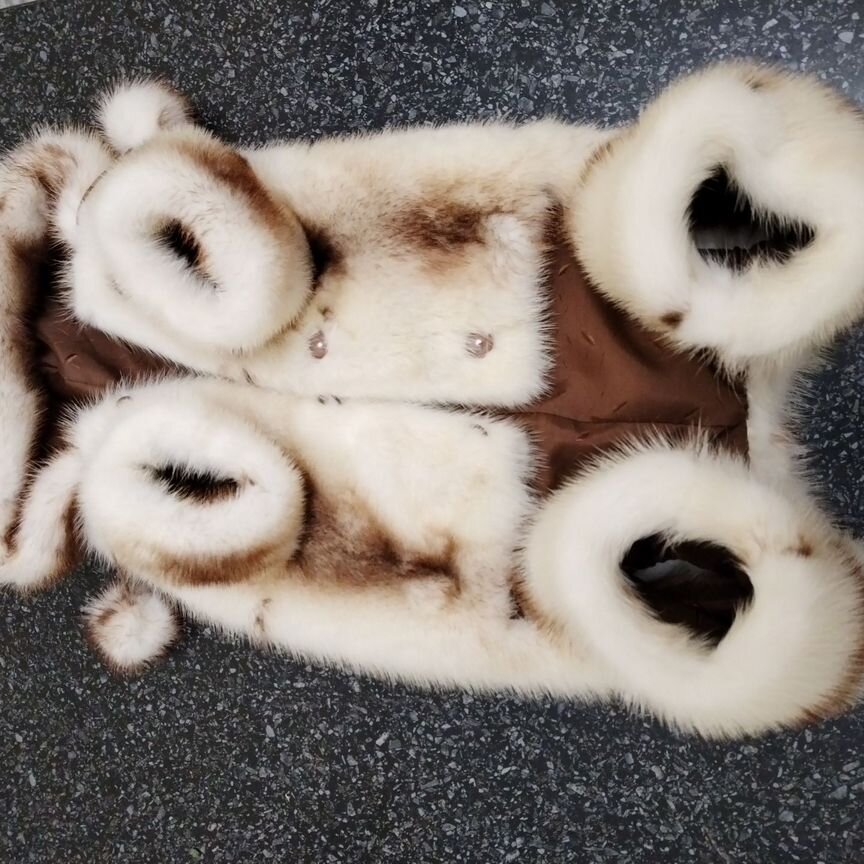 Шубка для маленькой собачки девочки