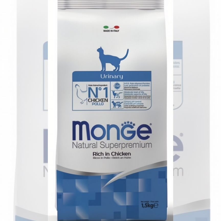 Monge Urinary для профилактики мкб, 1,5 кг