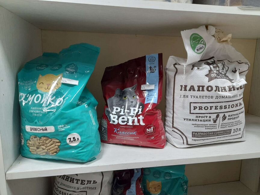 Наполнители для лотка