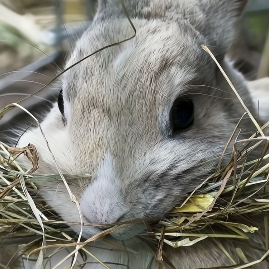 Сено луговое для кроликов,шиншилл,свинок