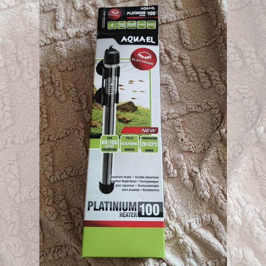 Нагреватель для аквариума aquael platinium heater