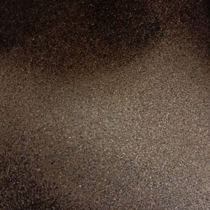 Песок для аквариума темно коричневый