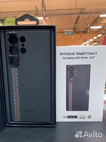 Чехол Pitaka Samsung S23 Ultra Rhapsody (оригинал) купить в Москве ...