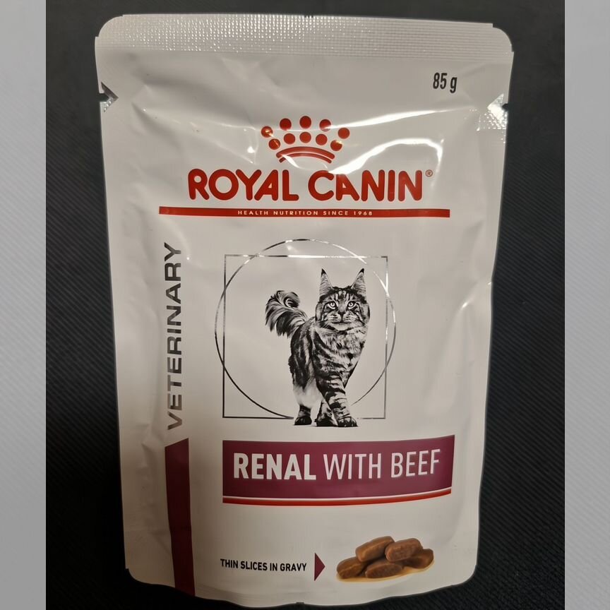 Влажный корм для кошек royal canin renal 10шт