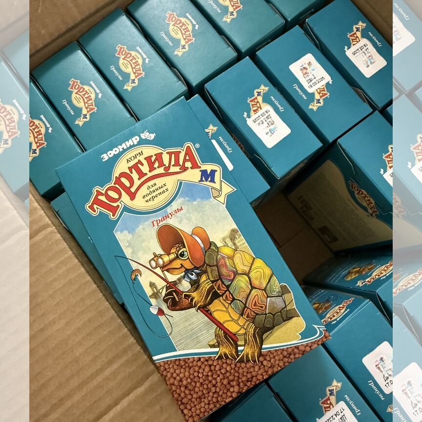 Корм для водяных черепах