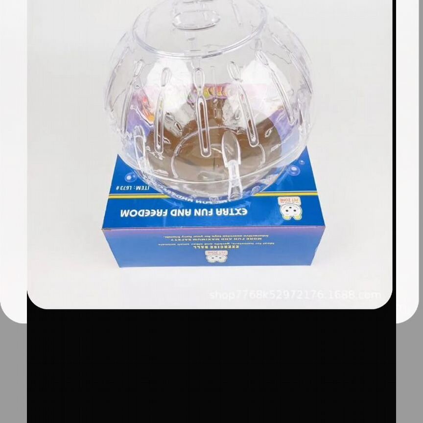 Прогулочный шар для шиншиллы, морской свинки